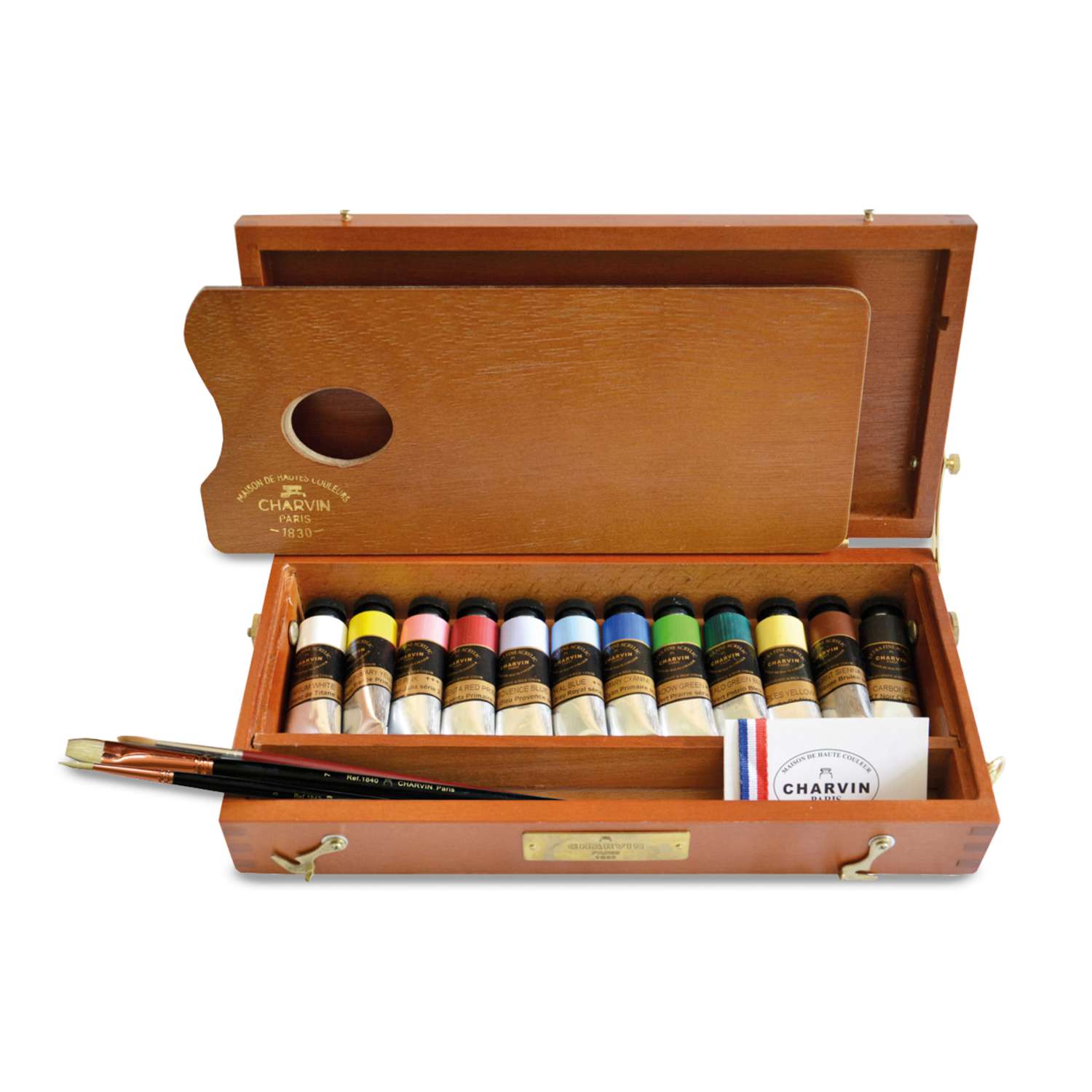 CHARVIN extrafeine Acrylfarbe, 12 x 20-ml, "BONJOUR"
