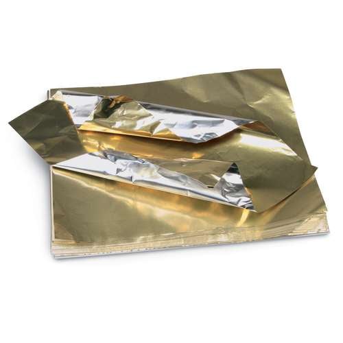 Lot 12 feuilles metal à repousser O'Color